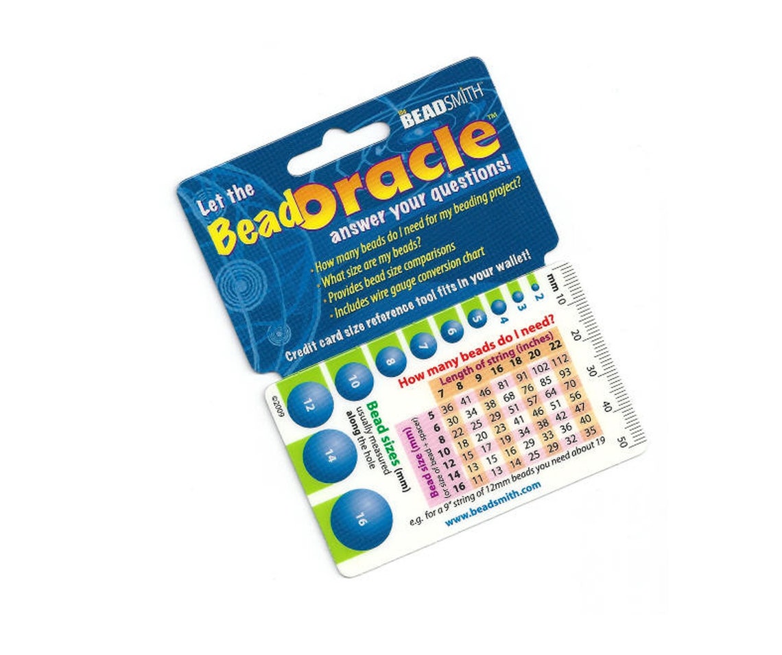 Bead Oracle Reference Card | Etsy