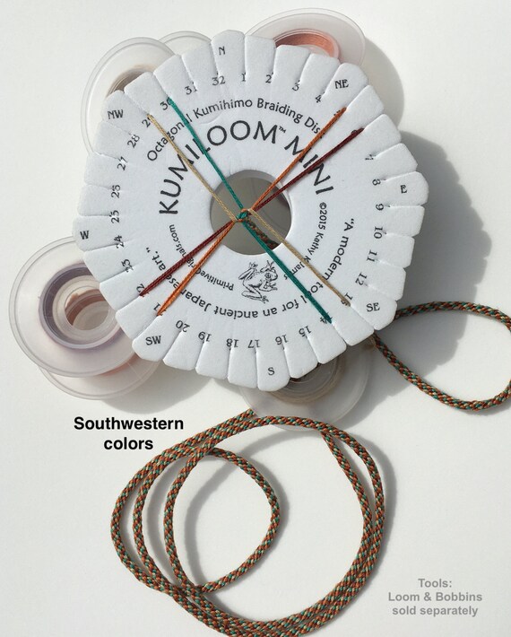 Mini-braid Kit. Very Long & Narrow 3mm Kumihimo Braid. 5.5 to - Etsy