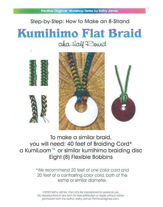Flat Kumihimo Patterns
