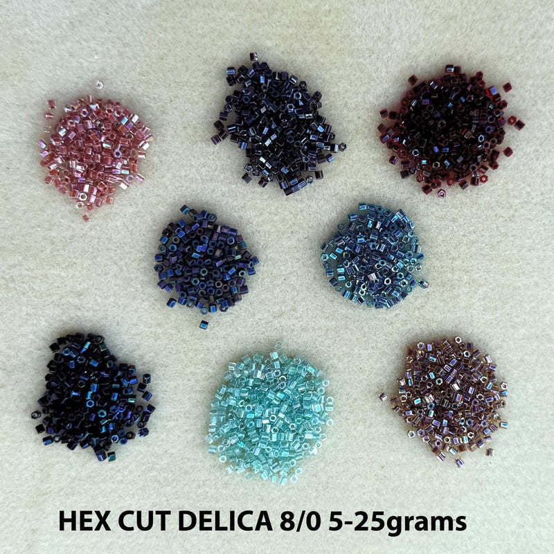 Hex Cut Miyuki Beads - Etsy