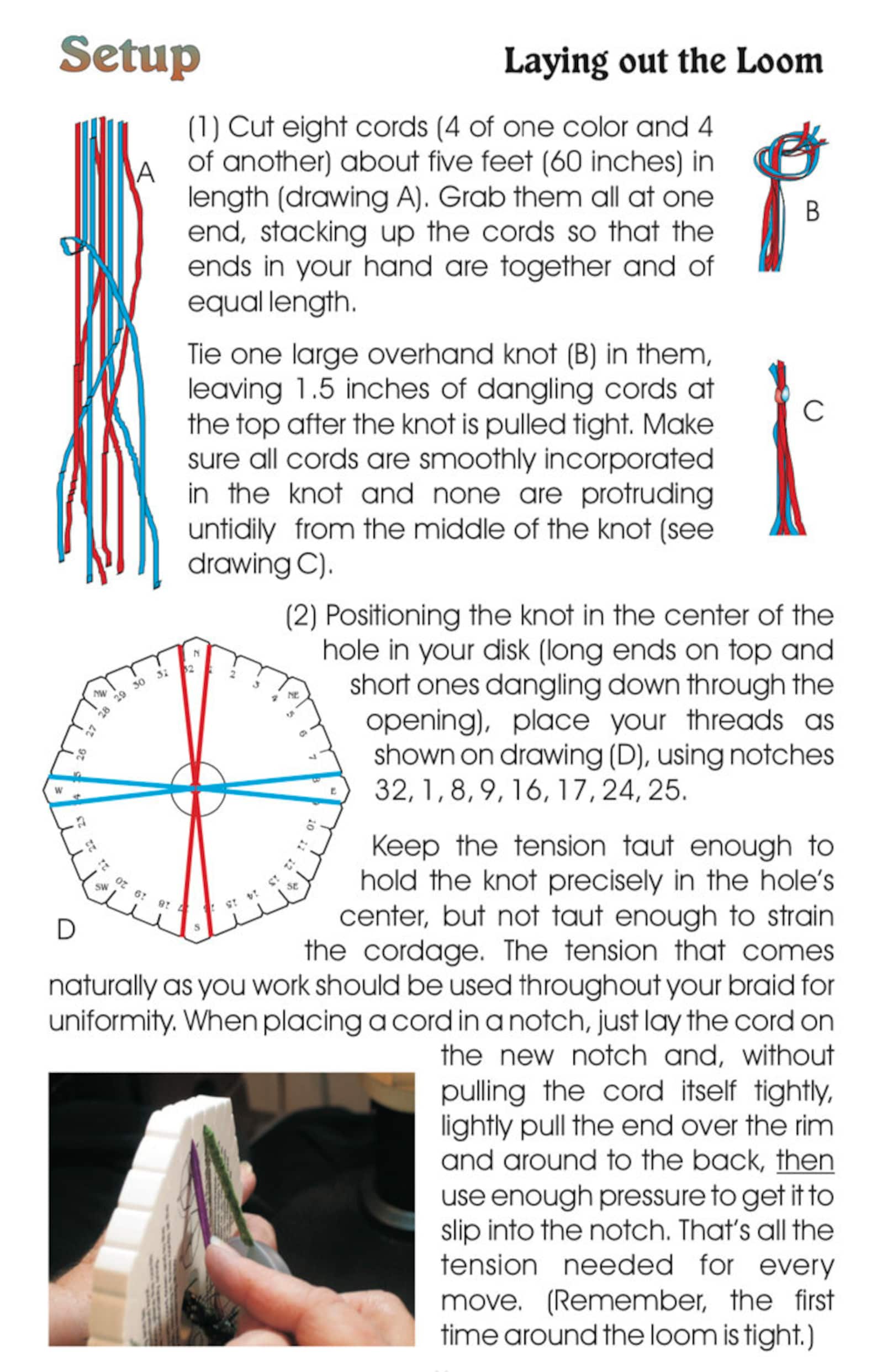 Kumihimo Book: Complete Guide to Kumihimo on a Braiding Loom. - Etsy