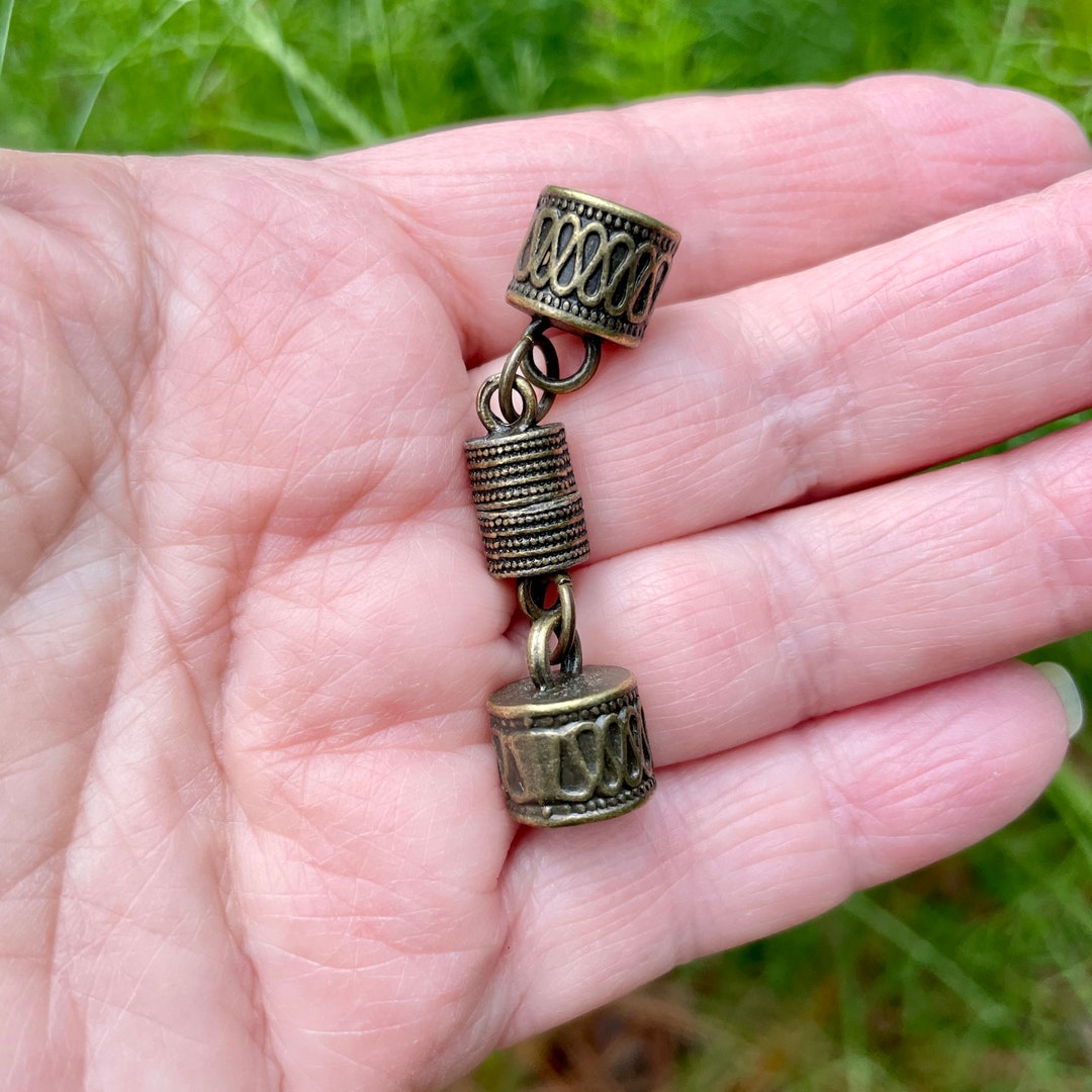 Bronze Decorative 7.6mm End Caps With Fancy Magnetic Clasp. - Etsy