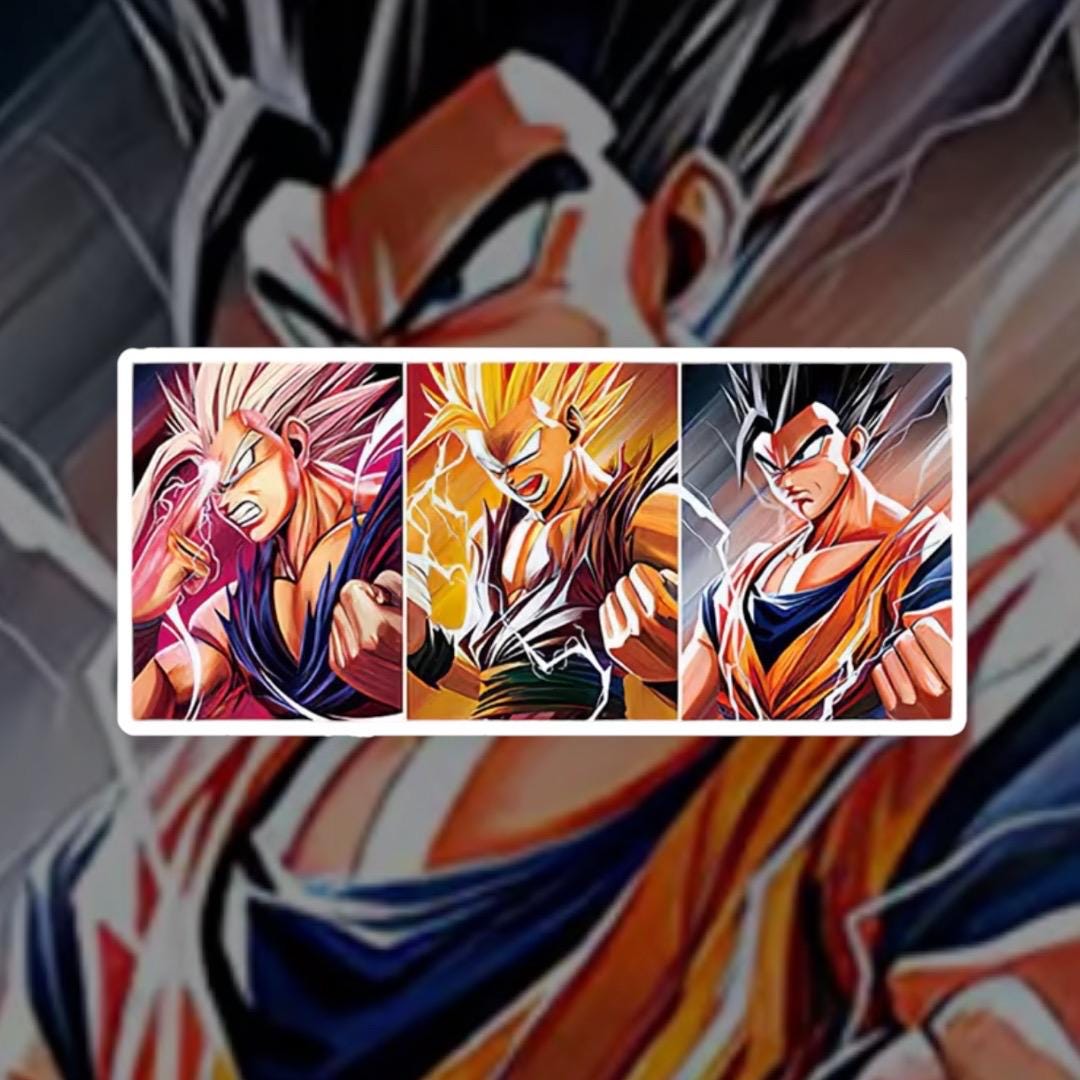 DBZ Gohan 3D Poster DBZ Lenticular Gohan Poster Sparking Zero Super ...