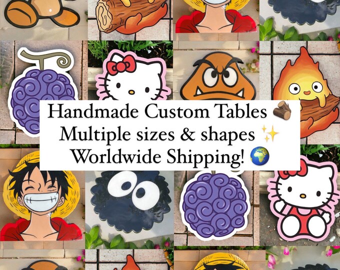 Coffee Tables Custom Anime Furniture Anime Coffee Table Cartoon Table ...