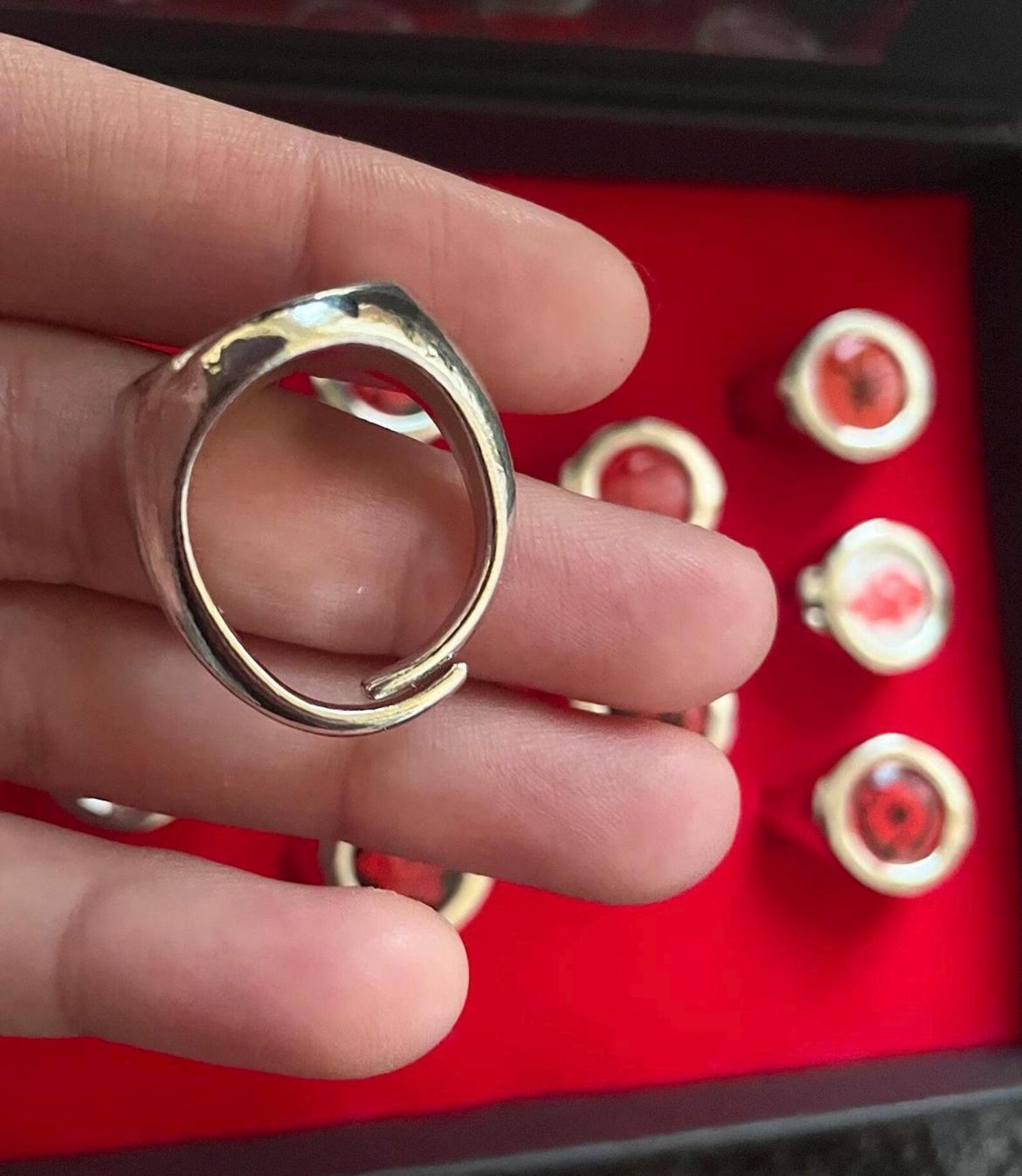 Anime Akatsuki Rings Anime Ring Rinnegan Hidden Leaf Village Kuruma ...