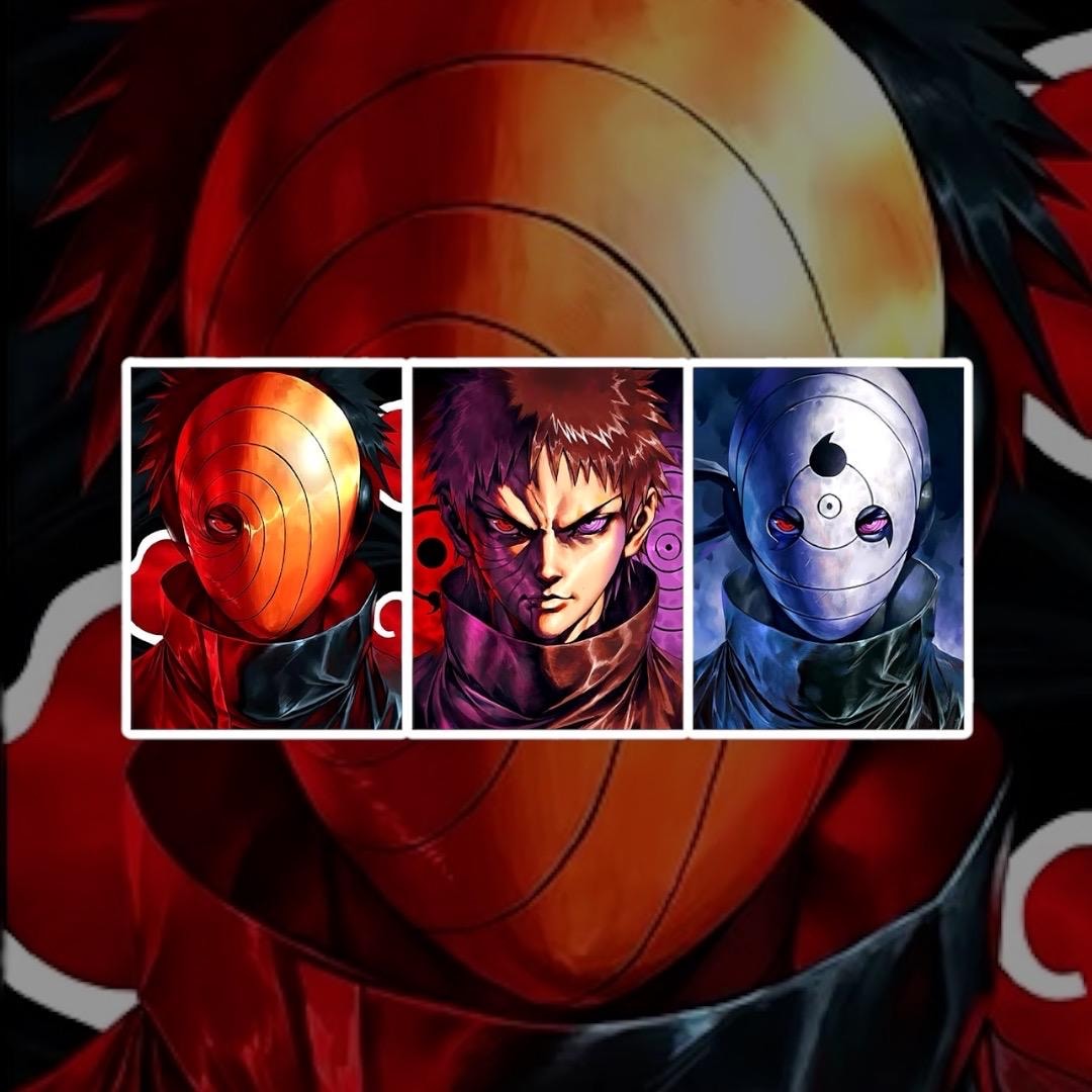 Obito Tobi Susano Uchiha Poster Hidden Leaf Village Shippuden 3D ...