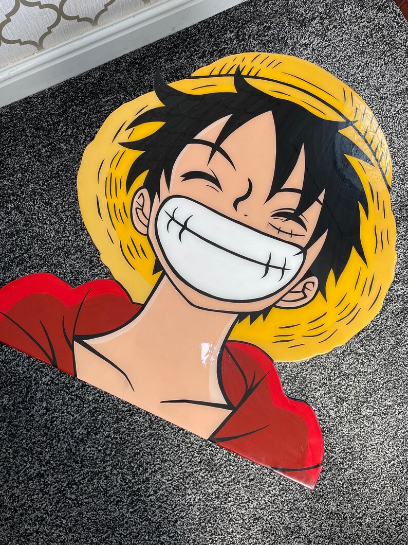 Anime/cartoon Table Custom Designed Handmade Tables Pirate King Edition ...