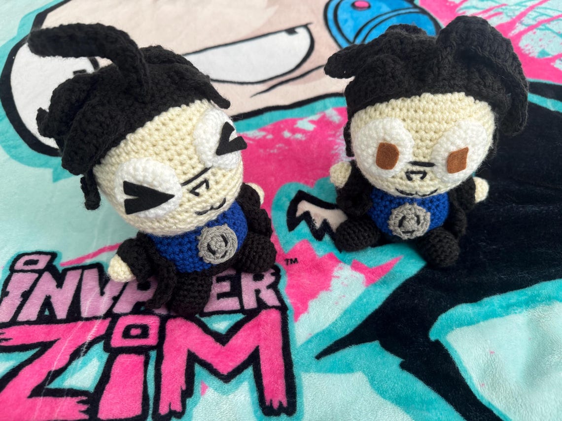Chibi Dib Membrane Amigurumi Plush - Etsy
