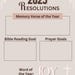 Editable 2025 Christian New Year Resolutions Printable Template, Christ ...