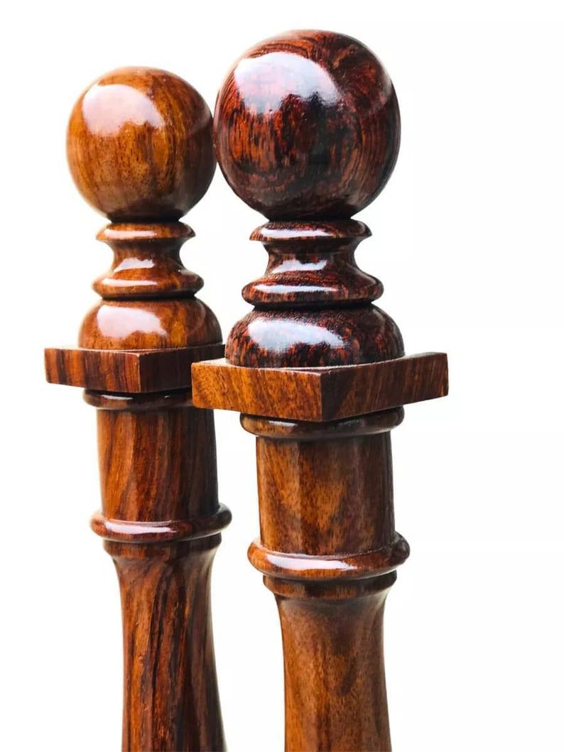 Handmade Masonic Wood Columns Senior Warden and Junior Warden Emblems ...