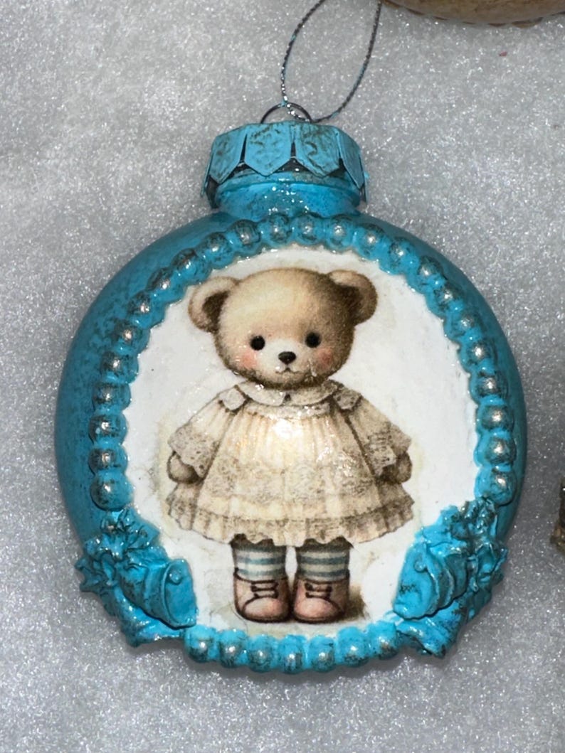 Christmas Tree Ornaments Set - Etsy