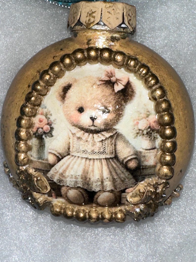 Christmas Tree Ornaments Set - Etsy