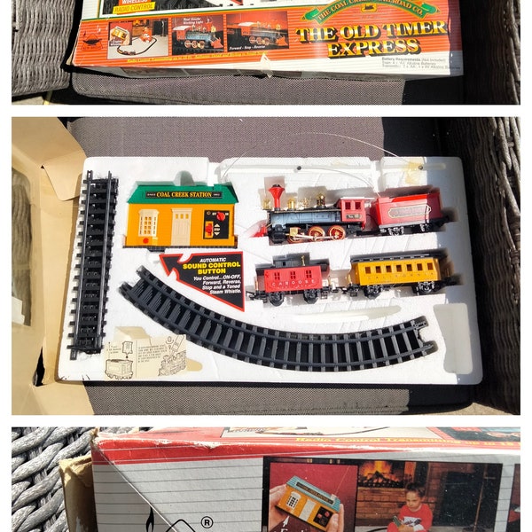 New Bright Train Set - Etsy