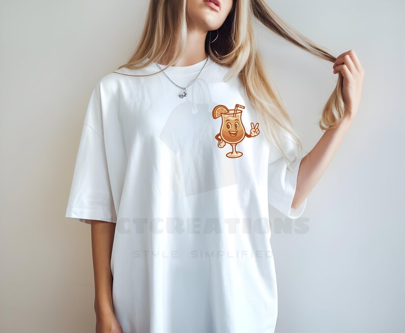Tequila Sunrise Cocktail Recipe Shirt Retro Drink Graphic Tee Comfort ...