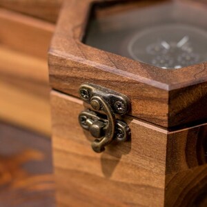 Honeycomb Wooden Watch Case, Watch Box for Men, Watch Storage Box ...