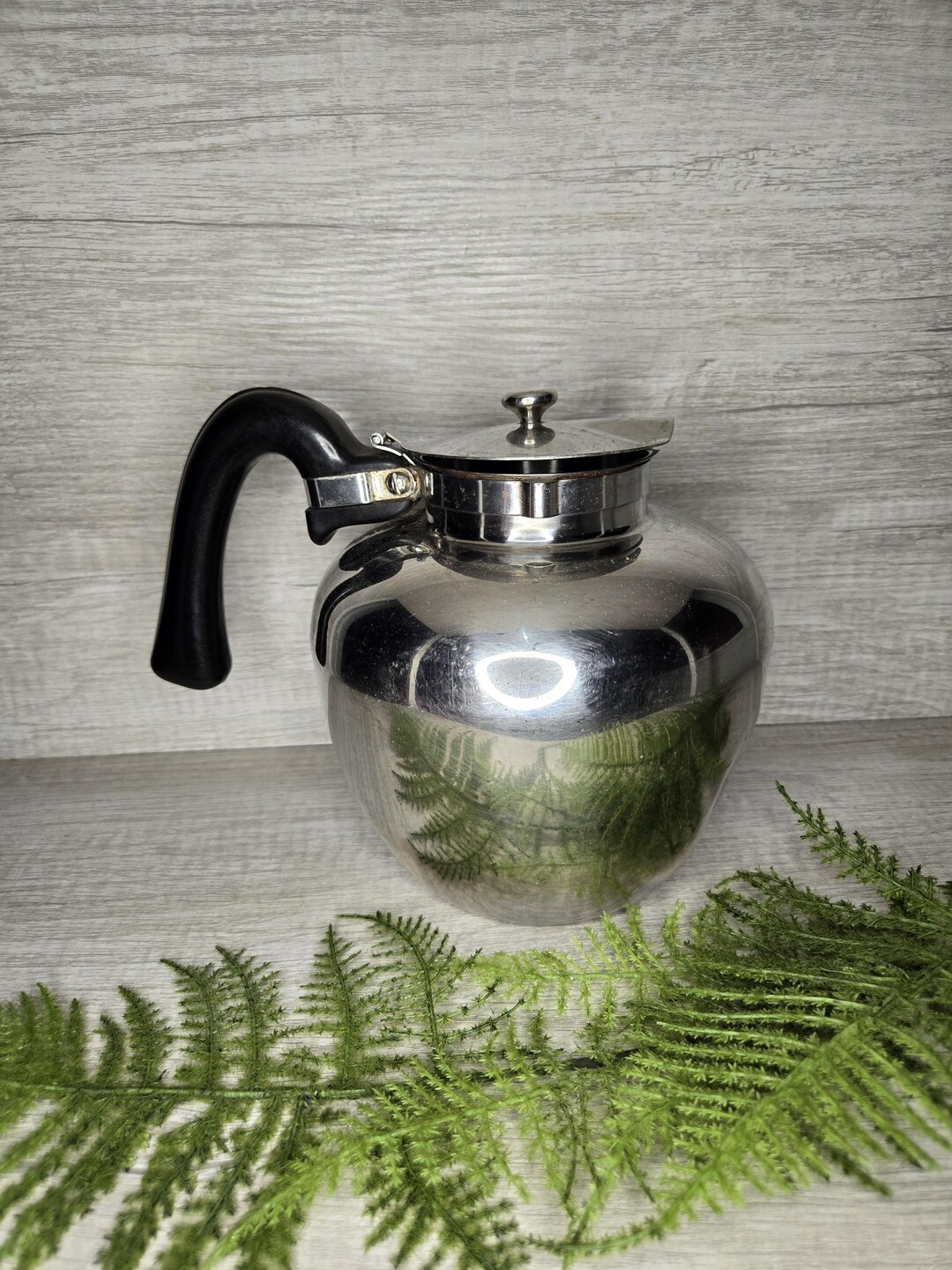 Vintage Stainless Steel Coffee Server - Etsy