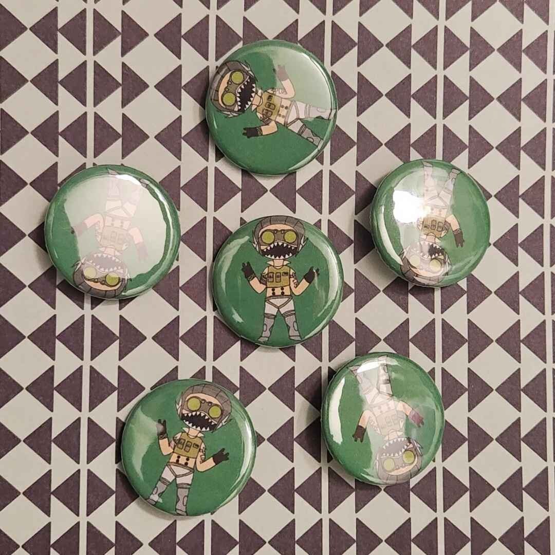 Apex Legends Octane Chibi Button Pin - Etsy