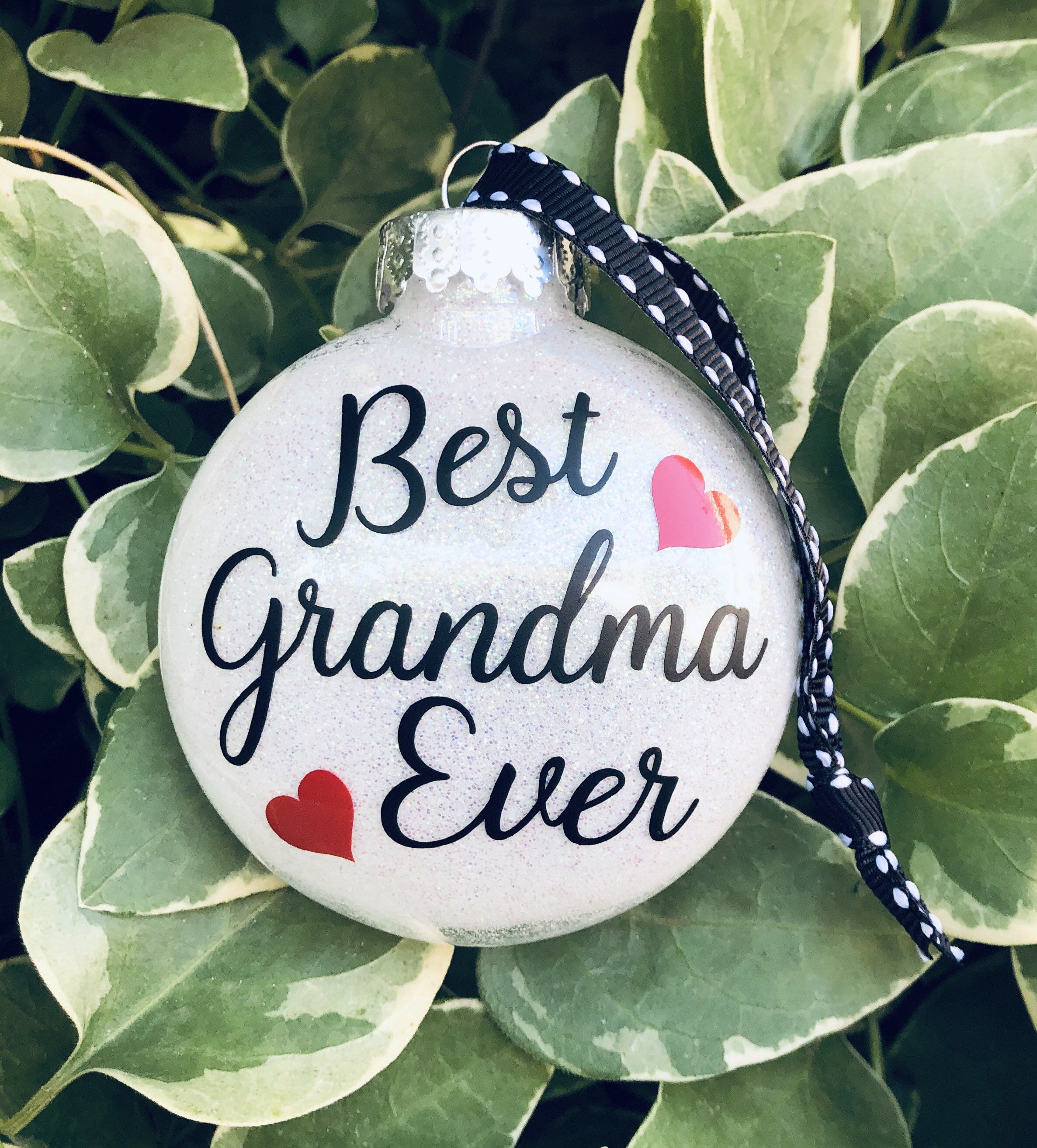 Grandma Ornament Grandma Gift Best Grandma Ever | Etsy