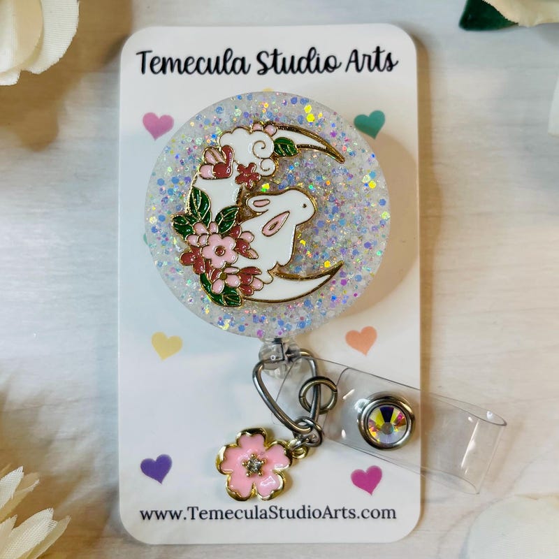 Cute Badge Holder - Etsy