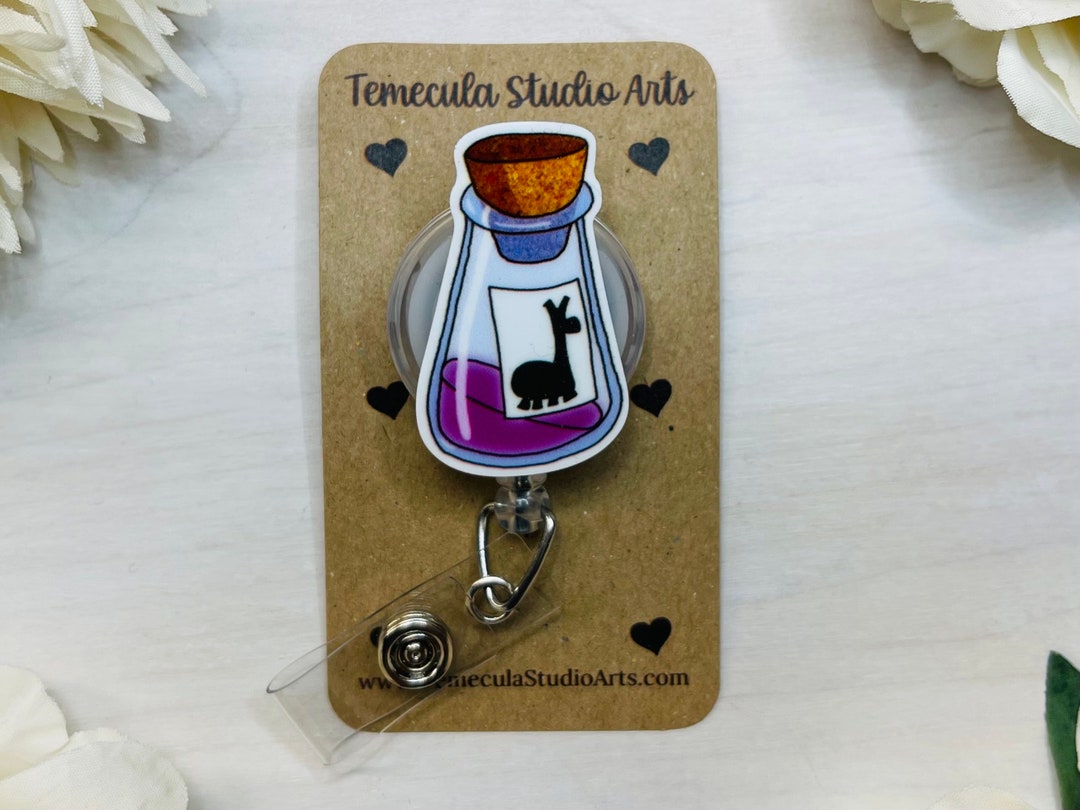 Llama Potion | Llama Extract | Funny Badge Reel | Badge Reel | Medical ...