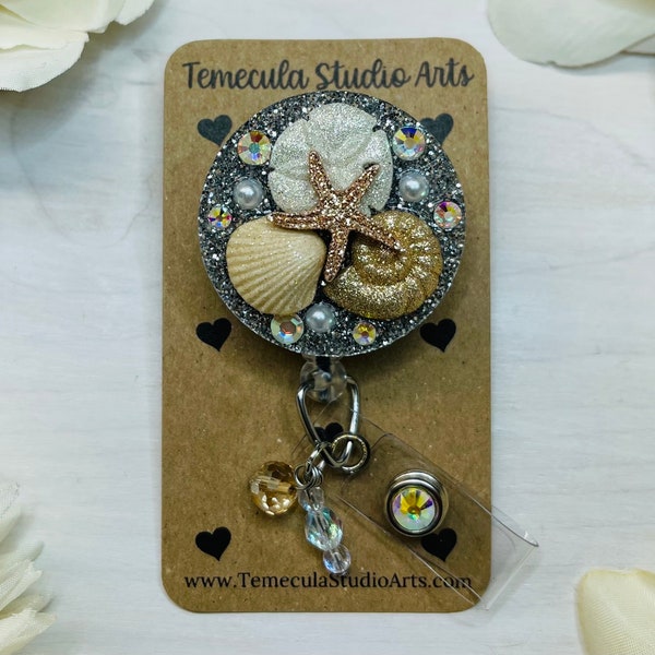 Beach Badge Reel - Etsy