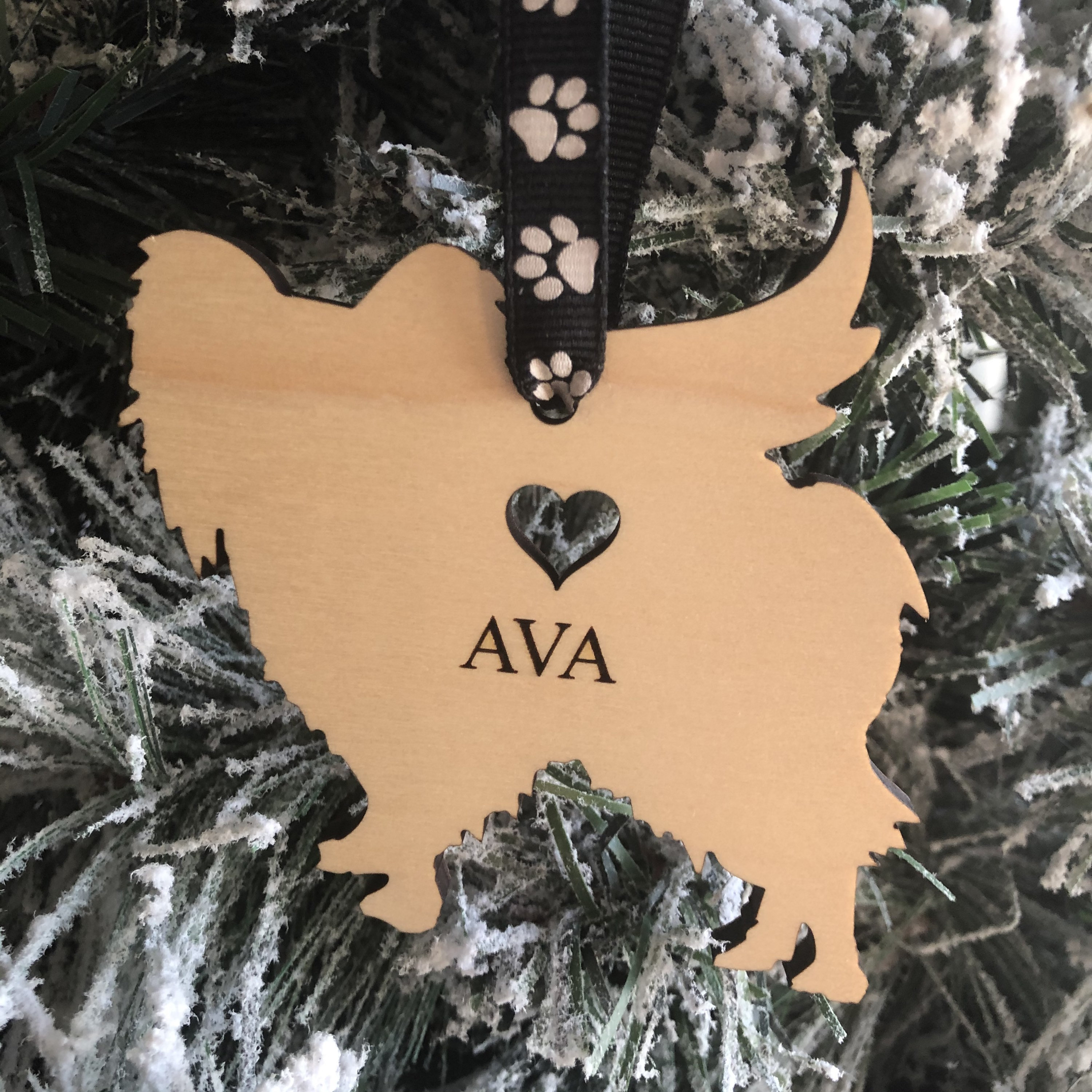 Papillon Memorial Gift Papillon Memorial Rainbow Bridge | Etsy