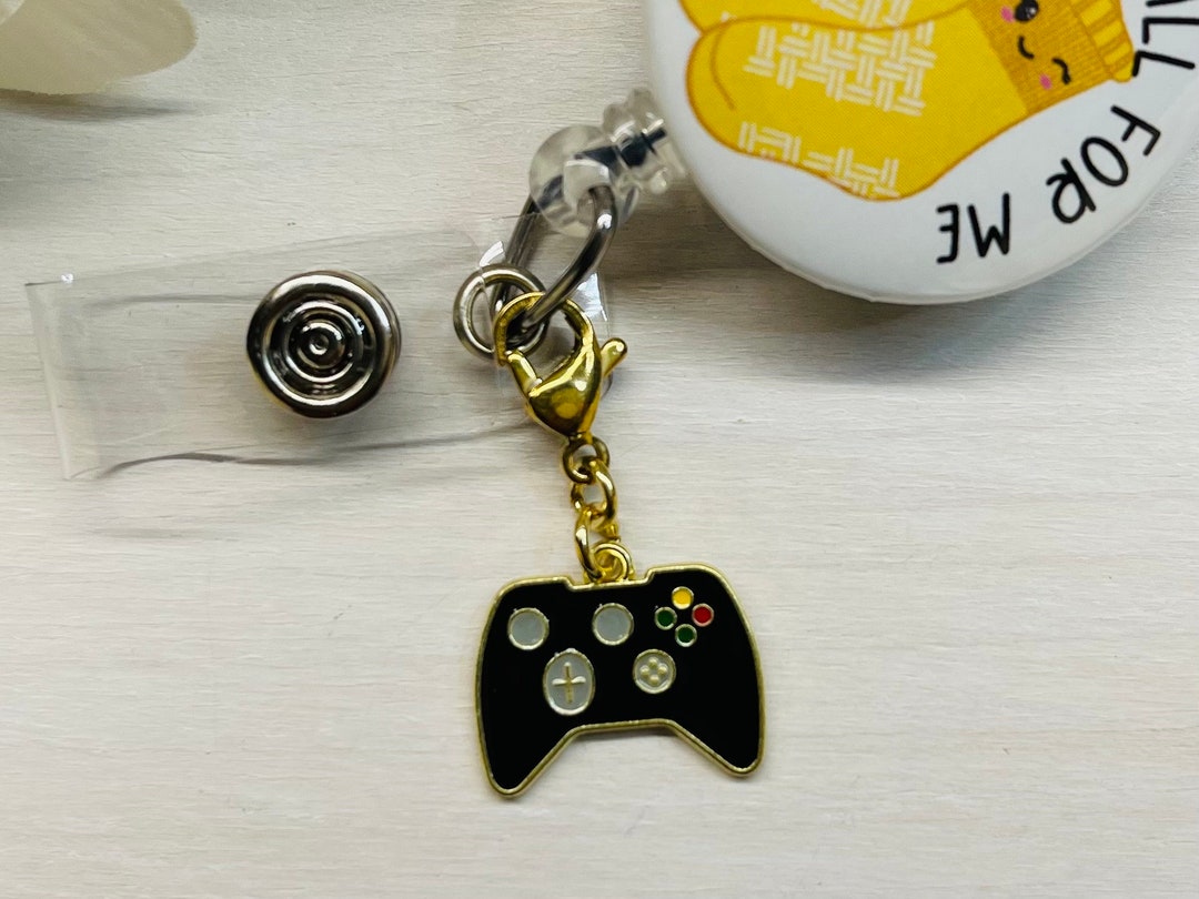 Gamer Charm | Badge Charm | Cute Badge Holder Charm | Badge Buddy | RN ...