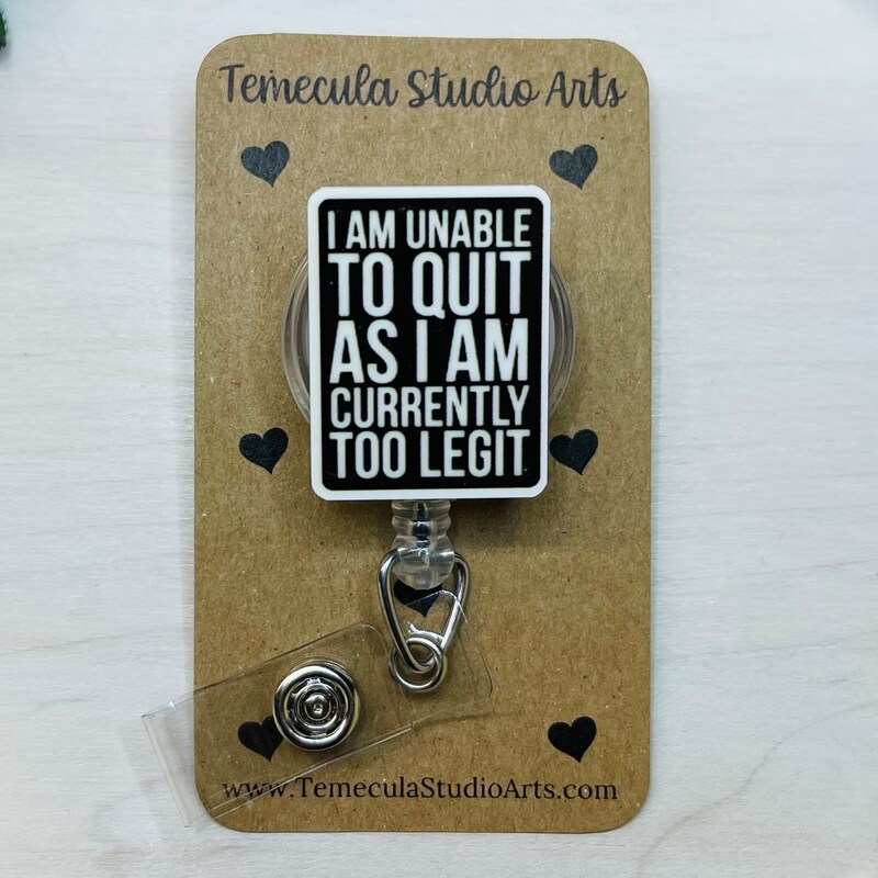 Too Legit to Quit - Etsy