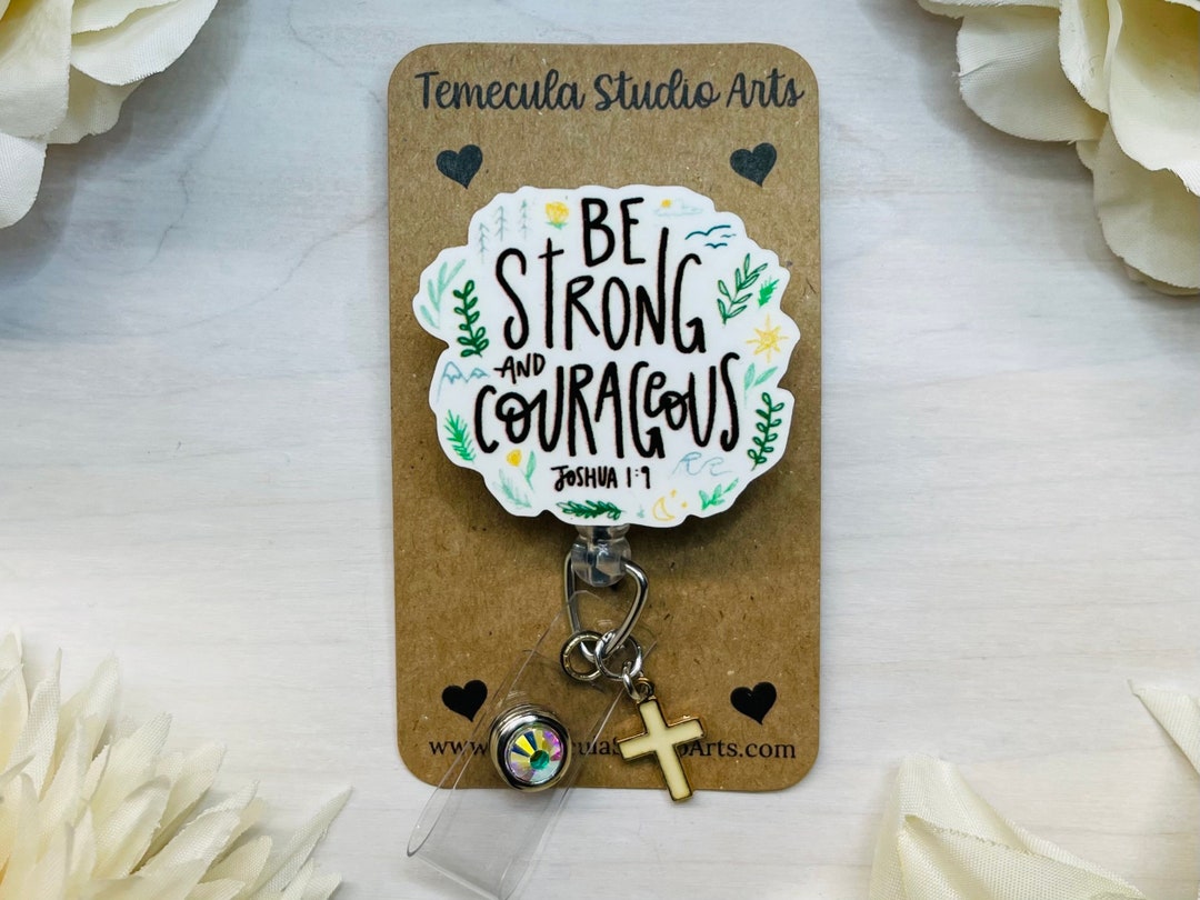 Christian Badge Reel Religious Gift Nurse Gift Student Gift Teacher ...