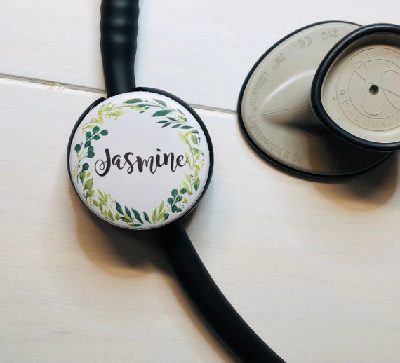 Stethoscope Name Tag Stethoscope ID Tag Name Tag Name - Etsy