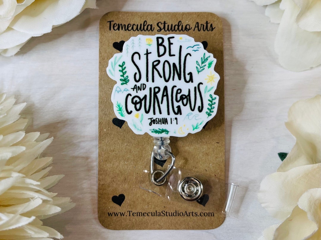 Christian Badge Reel | Religious Gift | Jesus Magnet | Christian ...