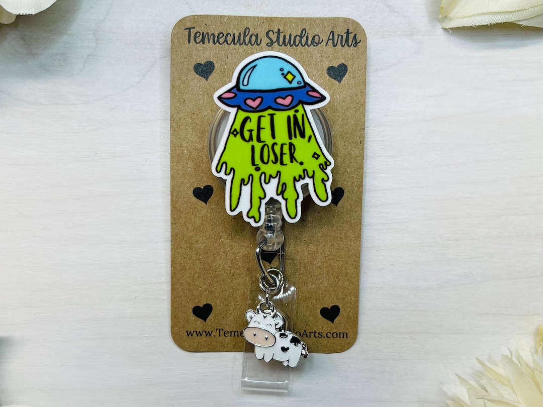 Alien Badge Reel | Badge Reel | Medical ID Badge | Nurse Badge Reel ...
