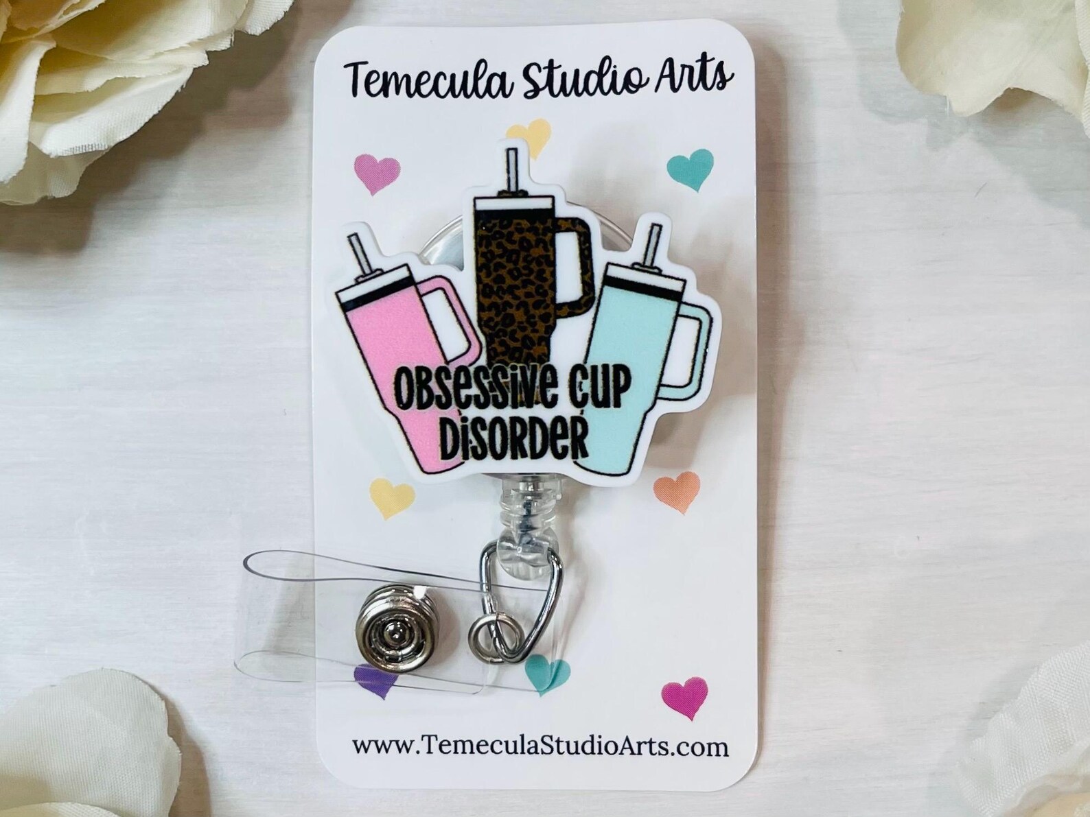 Obsessive Cup Disorder Lanyard | Tumbler Magnet | Stethoscope Cover ...