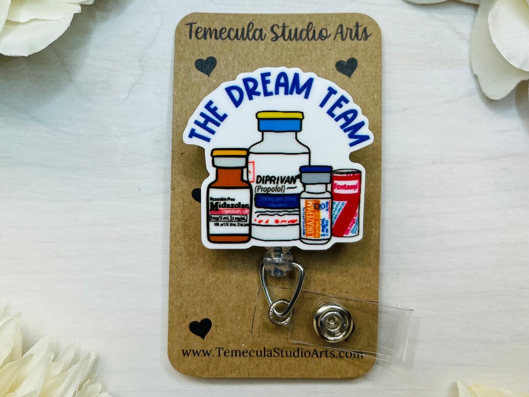 Badge Reel | Medical ID Badge | Clinicals Badge Reel | Medication Badge Holder | Nursing Student ...