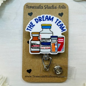 Badge Reel | Medical ID Badge | Clinicals Badge Reel | Medication Badge ...