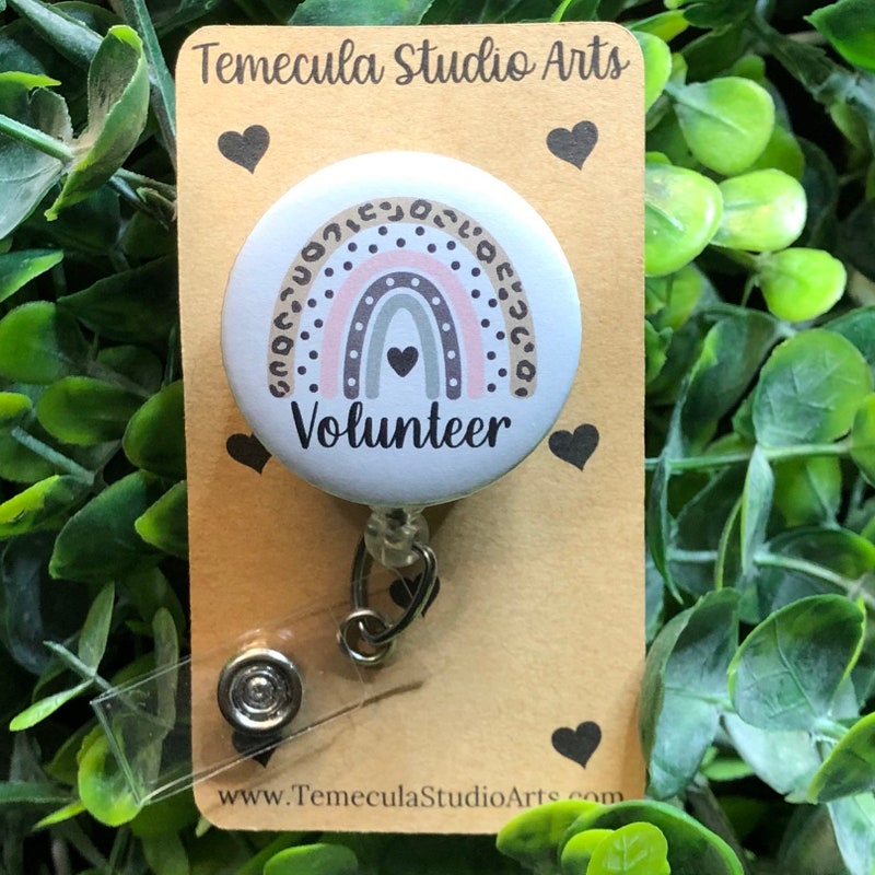 Custom Volunteer Badges - Etsy