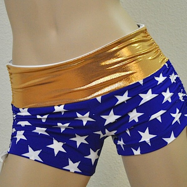 Wonder Women Costume Shorts - Etsy