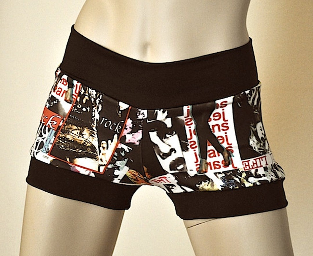 Hot Yoga Shorts - Fitness Short - Ultra Low Rise - Yoga Short - Fashion ...