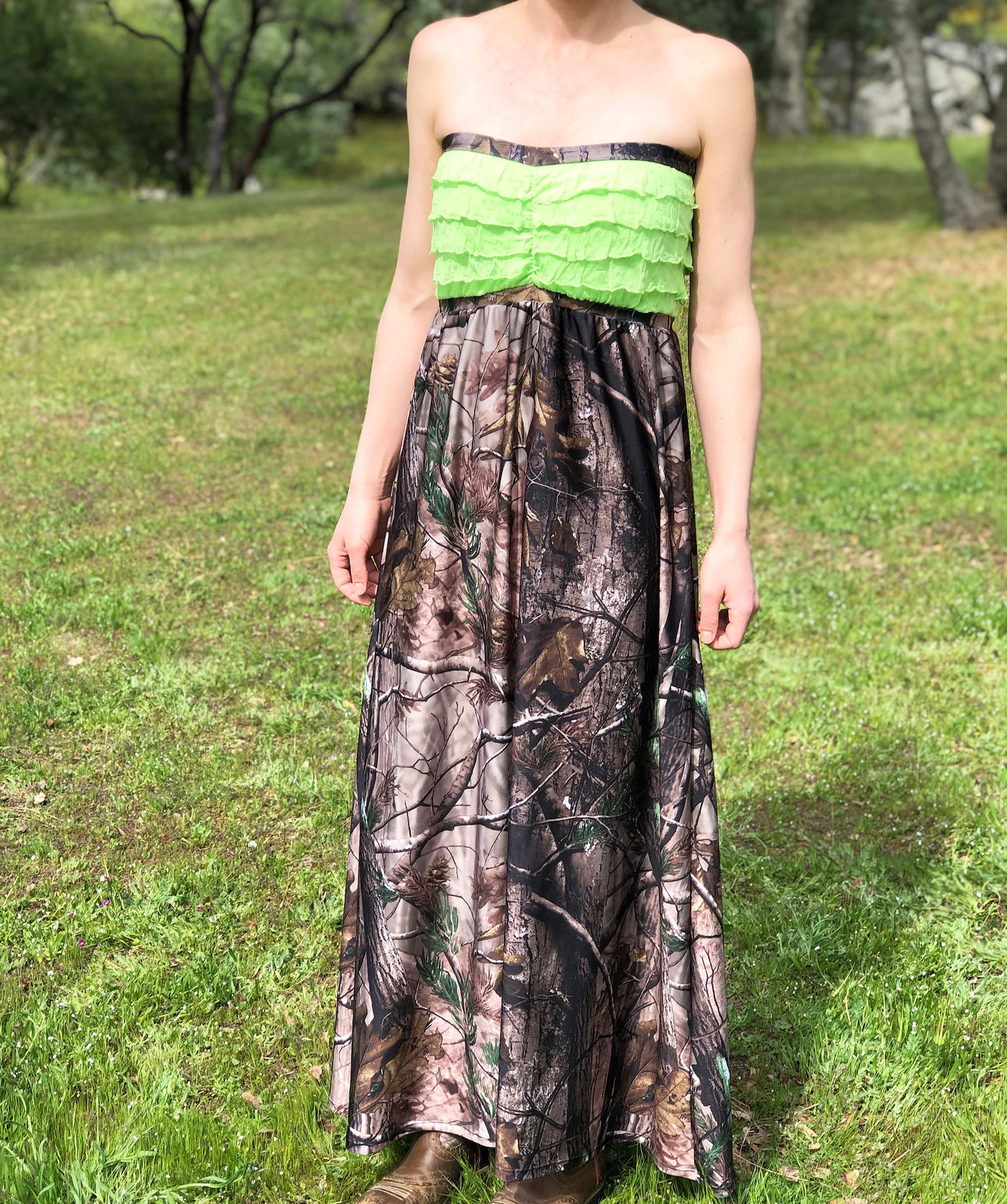 Camo Dress camouflage Dress Camo Sundress Camo Women | Etsy