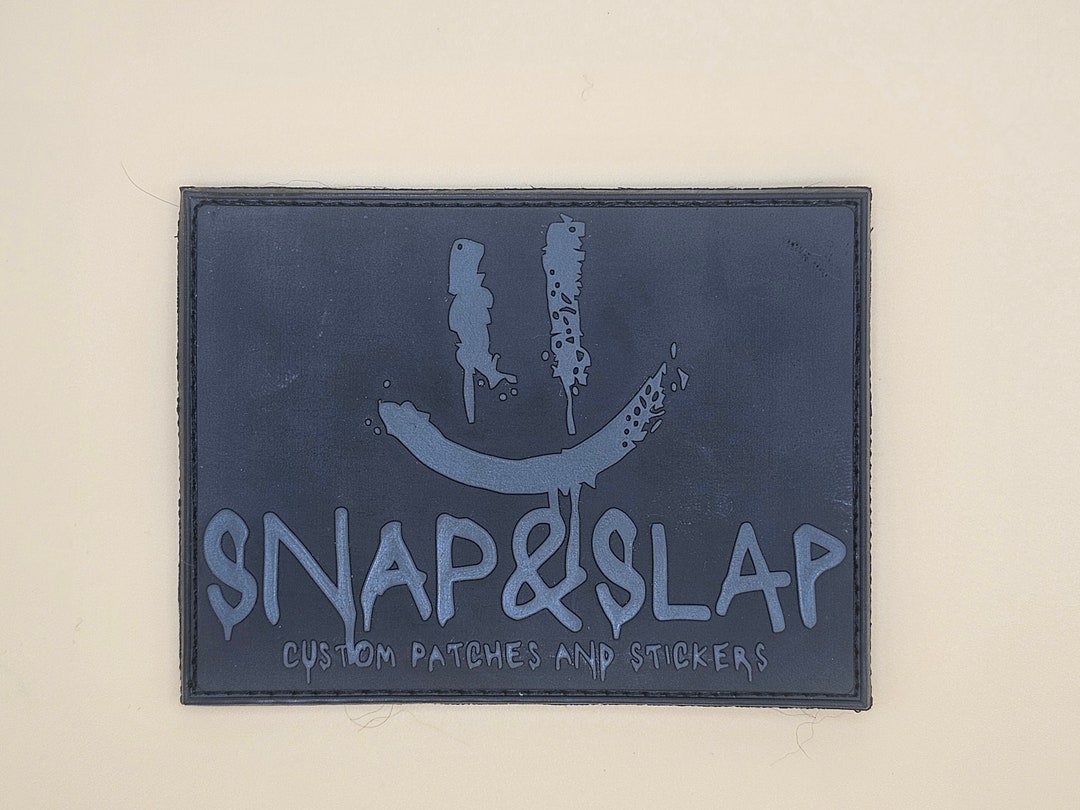 Snap & Slap Company Logo Patch - Custom and Durable Patch for Tactical ...