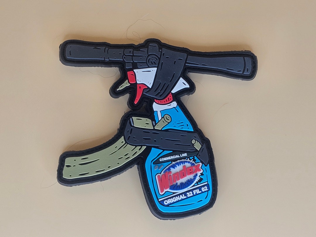 TACDEX Tactical Window Cleaning Bottle Patch - Unique and Humorous ...