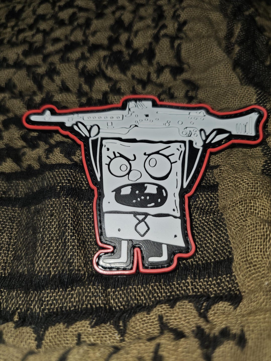 Battle Bob Tactical Patch - Unique and Humorous Custom Patch for ...