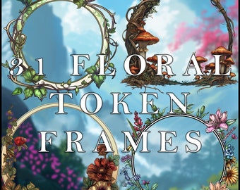 31 Pirate and Nautical Themed TTRPG Token Frames for Vtts - Etsy