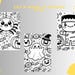 Bold and Easy Coloring Book, Cute Halloween Coloring Pages, Cute Creepy ...