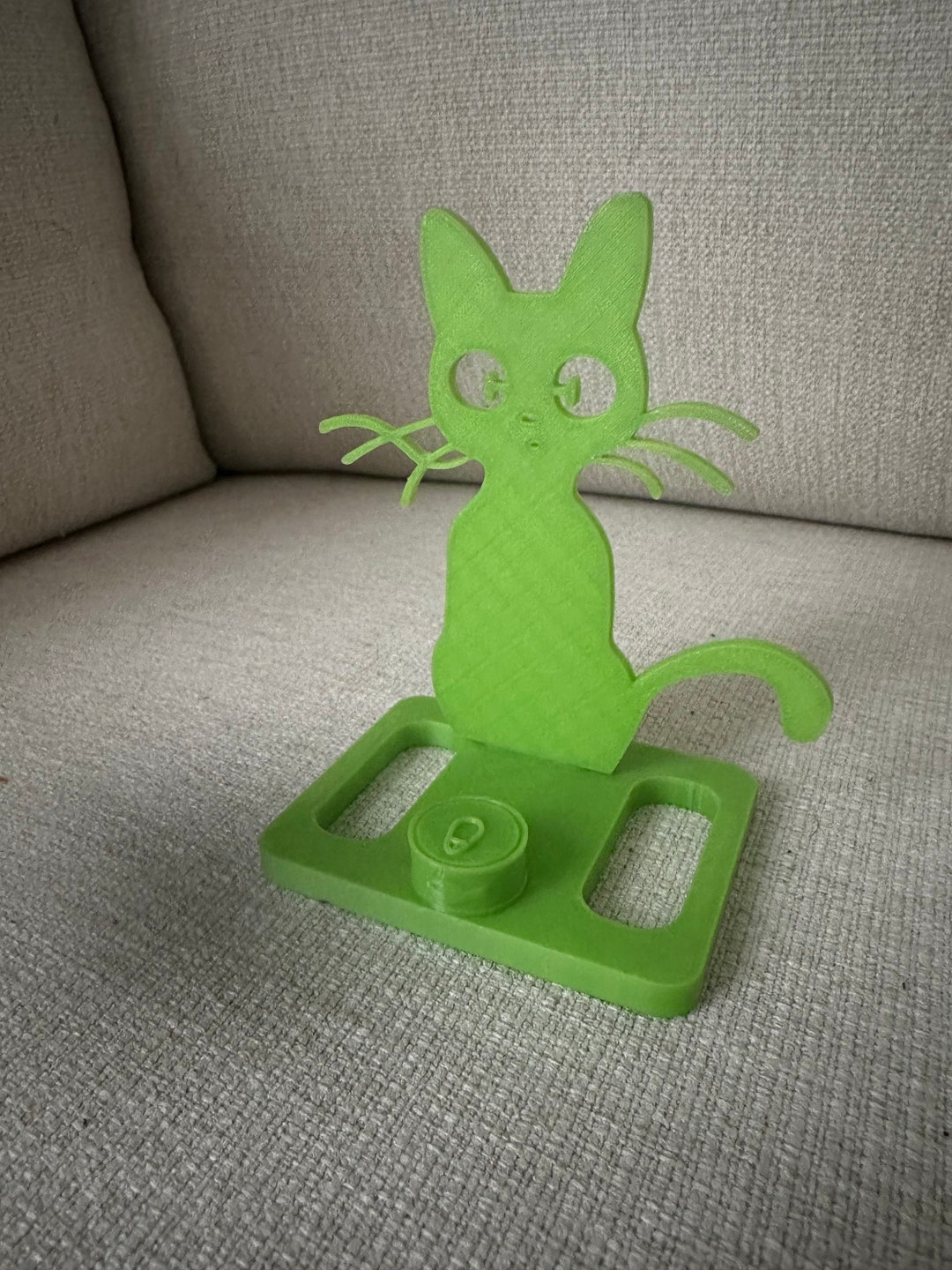 Cute Cat Phone Holder, Kitty Animal Cellphone Stand, Desk Decor, Gift ...