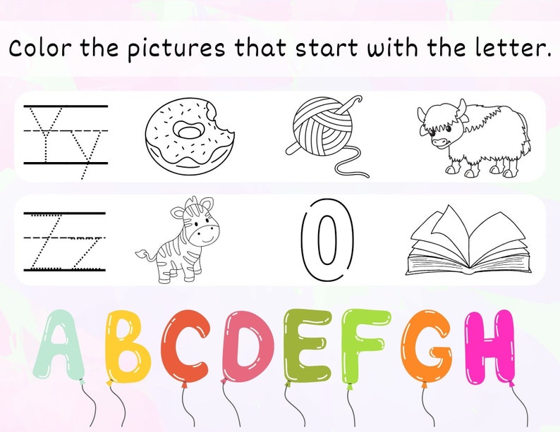 37 Pages Printable Alphabet Writing Worksheets A to Z for Kids ...