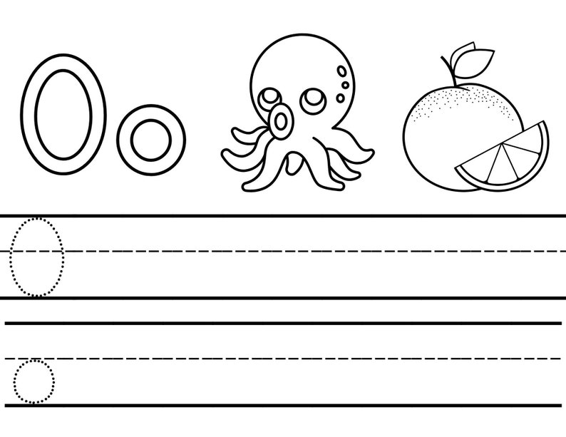 37 Pages Printable Alphabet Writing Worksheets A to Z for Kids ...