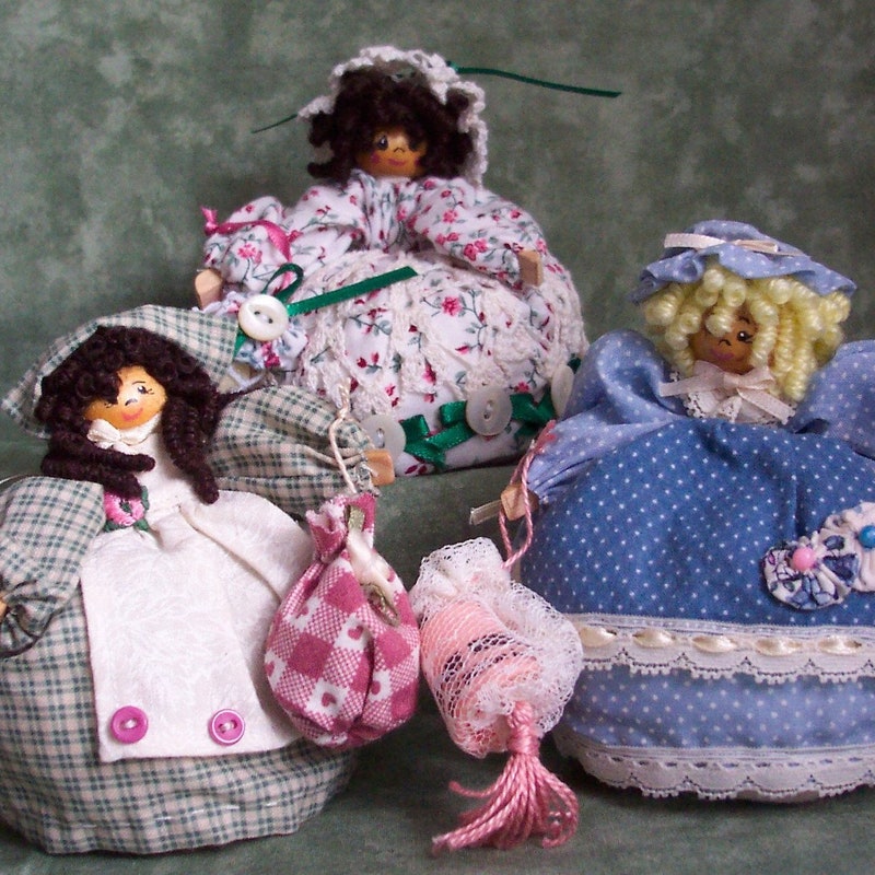 Doll Pincushion - Etsy
