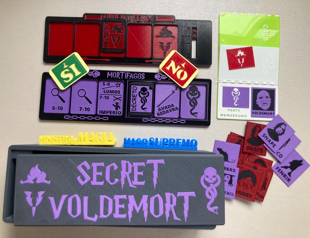 Secret Voldemort/secret Hydra/secret Thrones/secret Hitler/secret Sith Board Game Printing ...