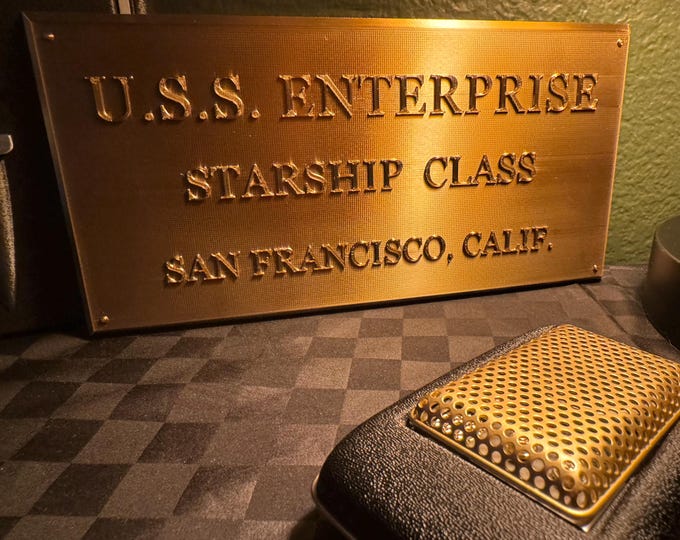 Star Trek Starfleet Command Badge Sign | United Federation of Planets ...